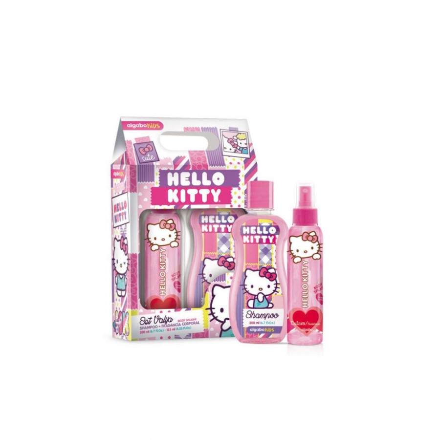 Algabo body splash + shampoo Personajes