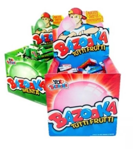 Bazooka Chicles Caja x 120u