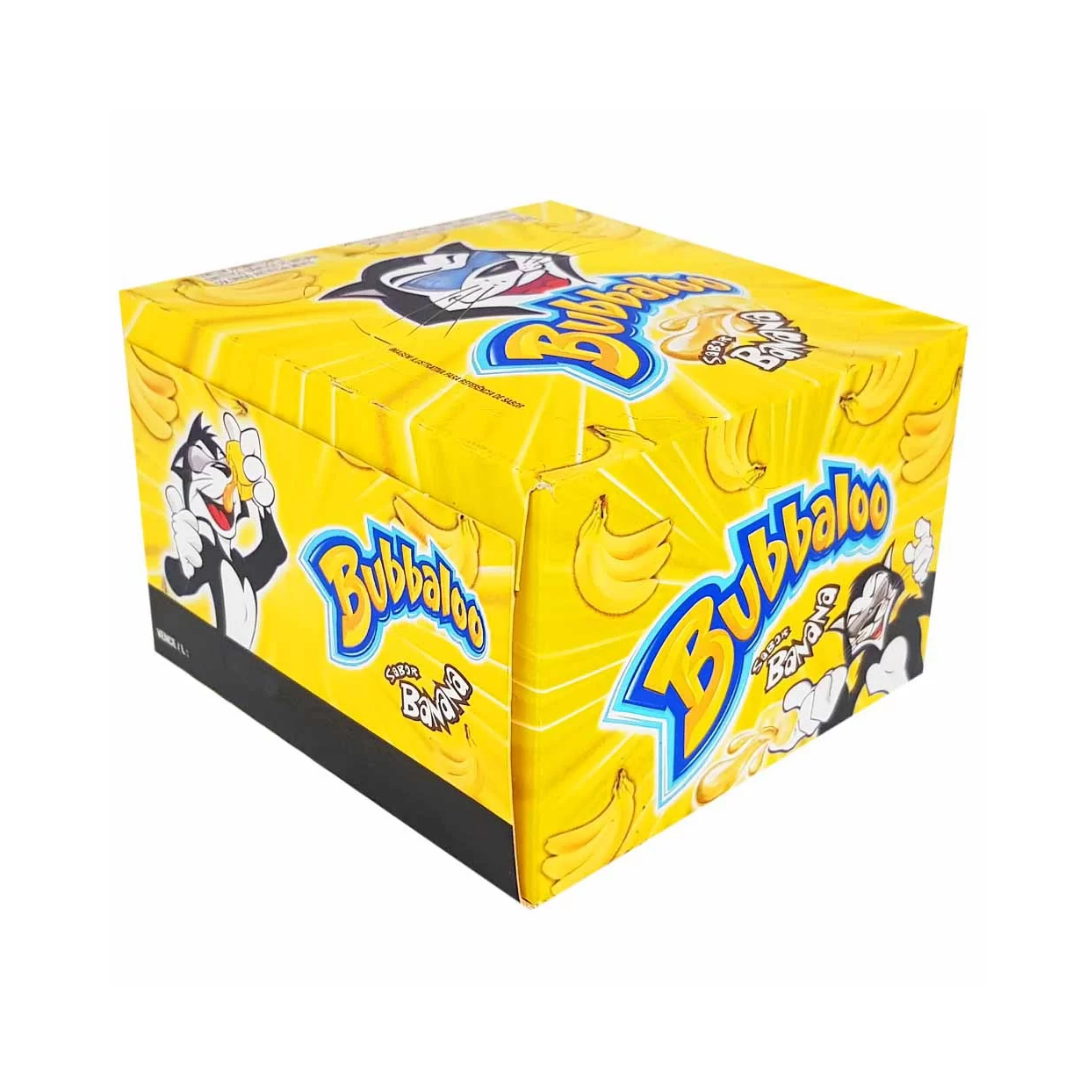 Bubbaloo Chicle Relleno Caja x 60u