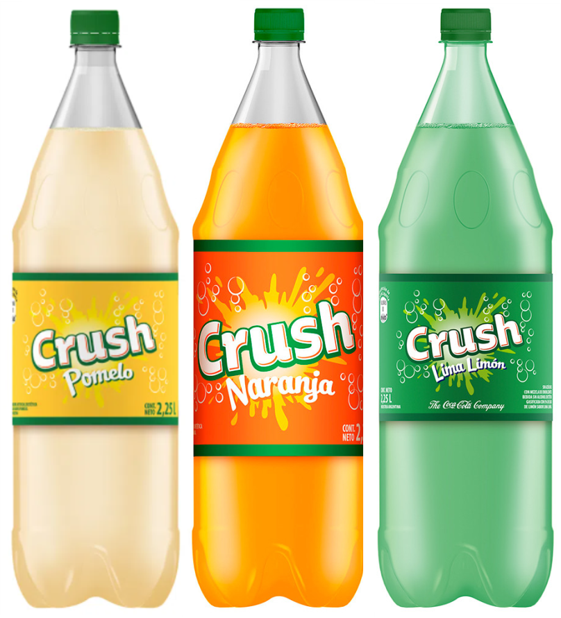 Crush Gaseosa 2.25 Lts