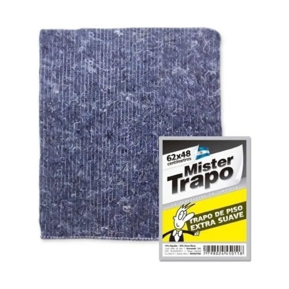 Mister Trapo Trapo de Piso Gris