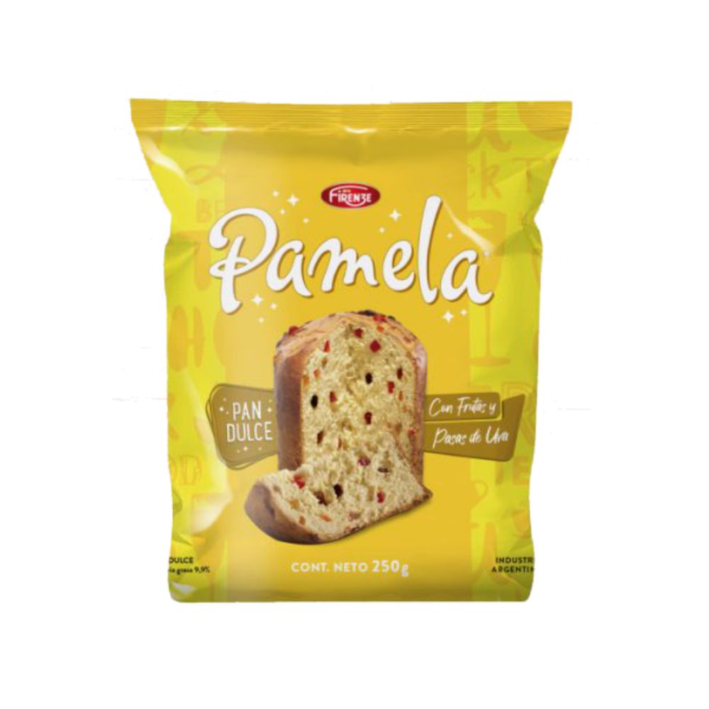 Pamela Pan Dulce con Frutas 400g