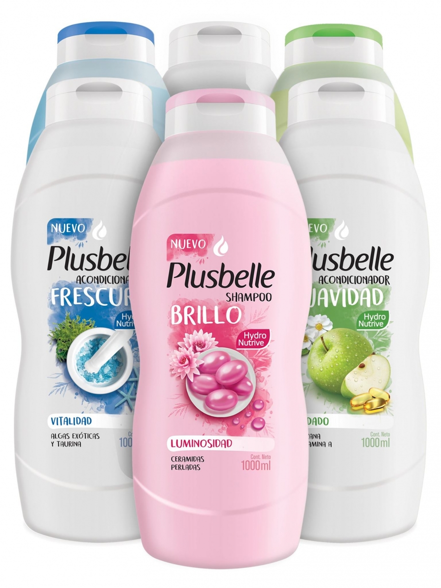 Plusbelle Shampoo / Acondicionador 1 Lt