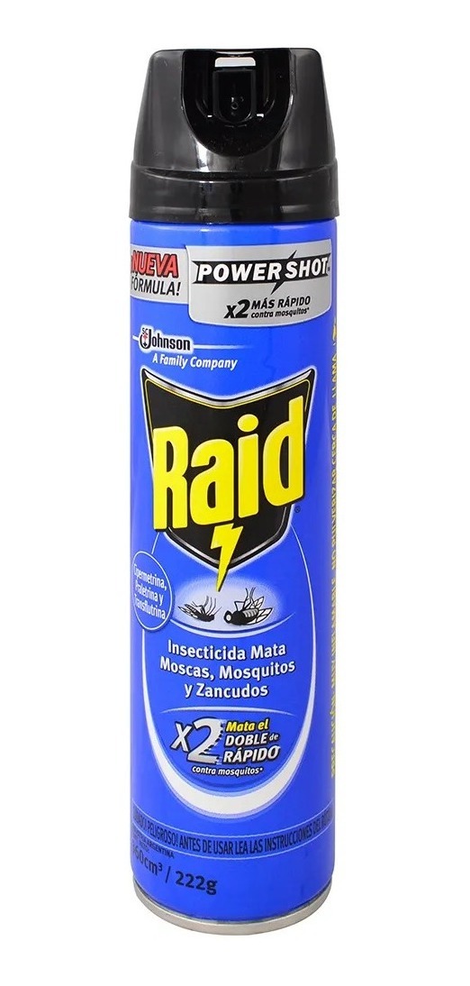 Raid Insecticida Aerosol 360cm³