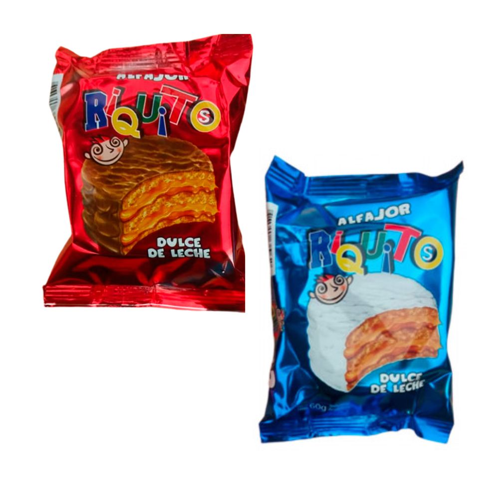 Riquito Alfajor Triple Caja x 24u
