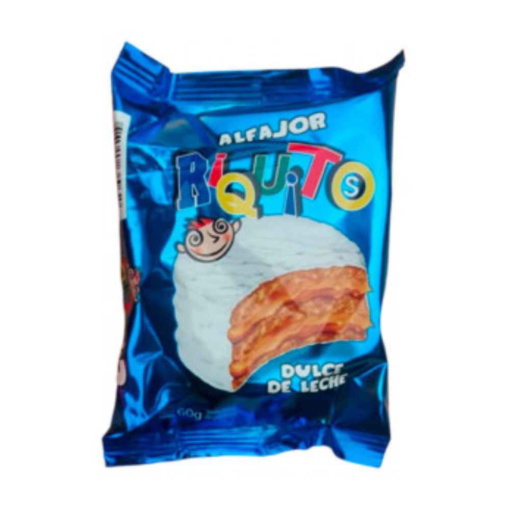 Riquito Alfajor Triple Caja x 24u