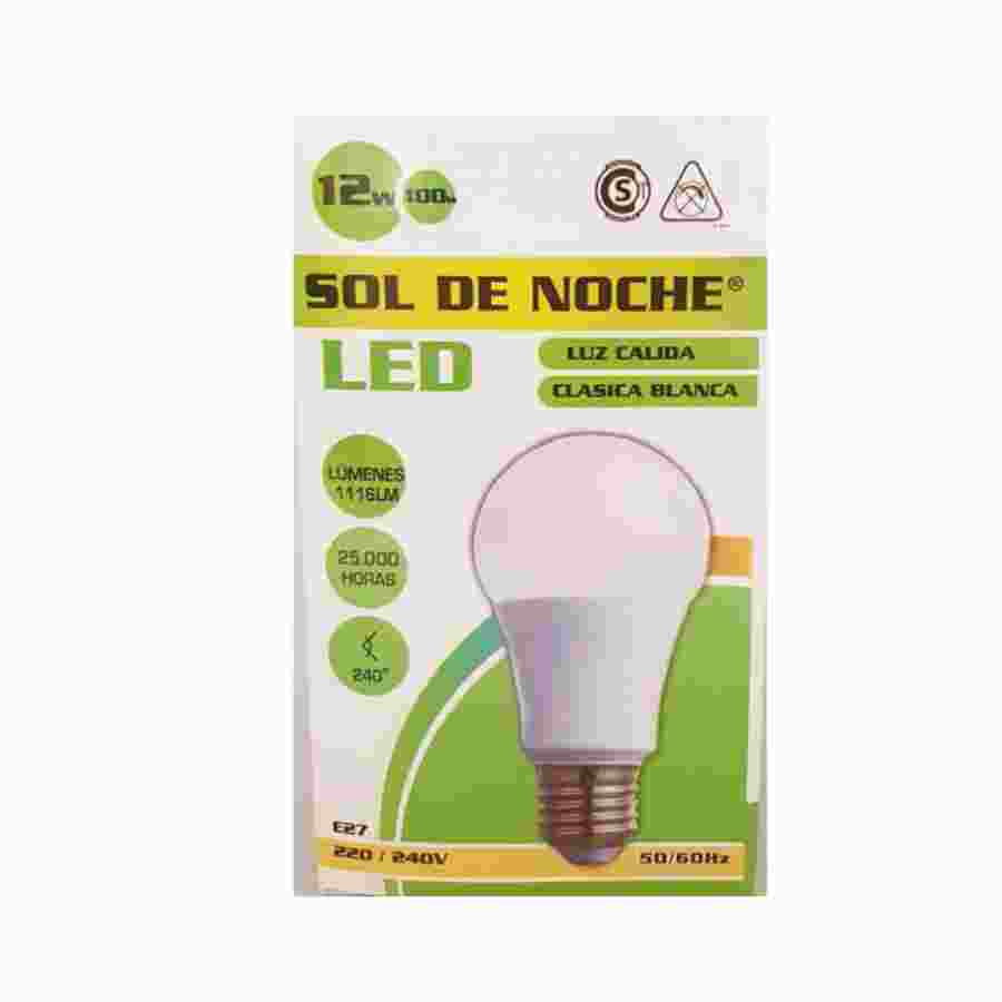 Sol de noche lampara led 12W