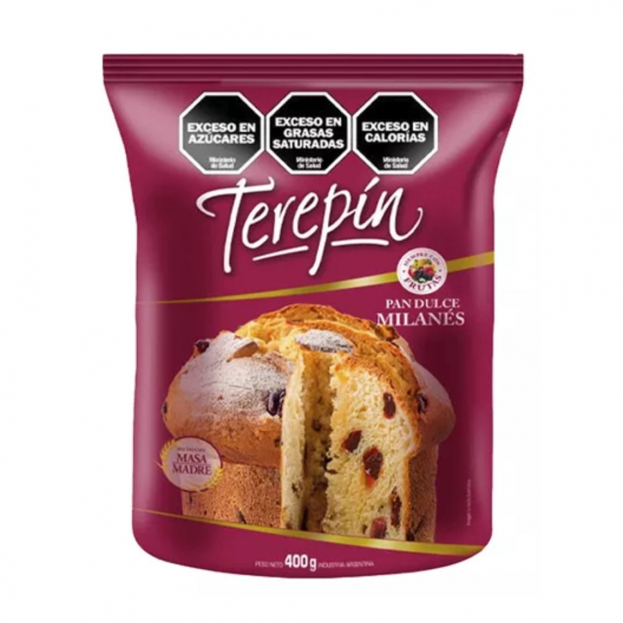 Terepin Pan Dulce con Frutas 400g